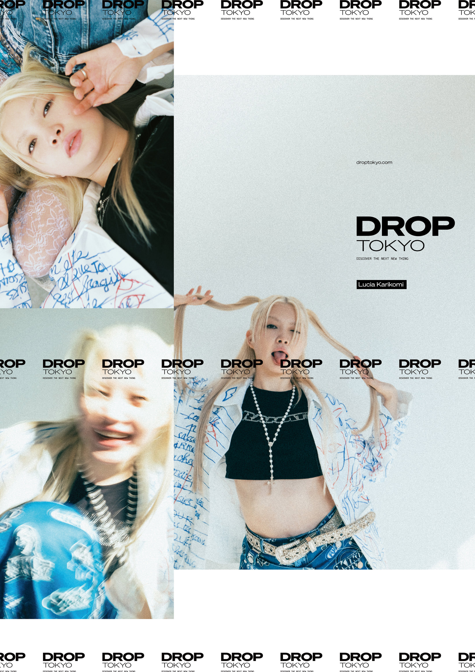 DROPTOKYO Poster | Works | Logram